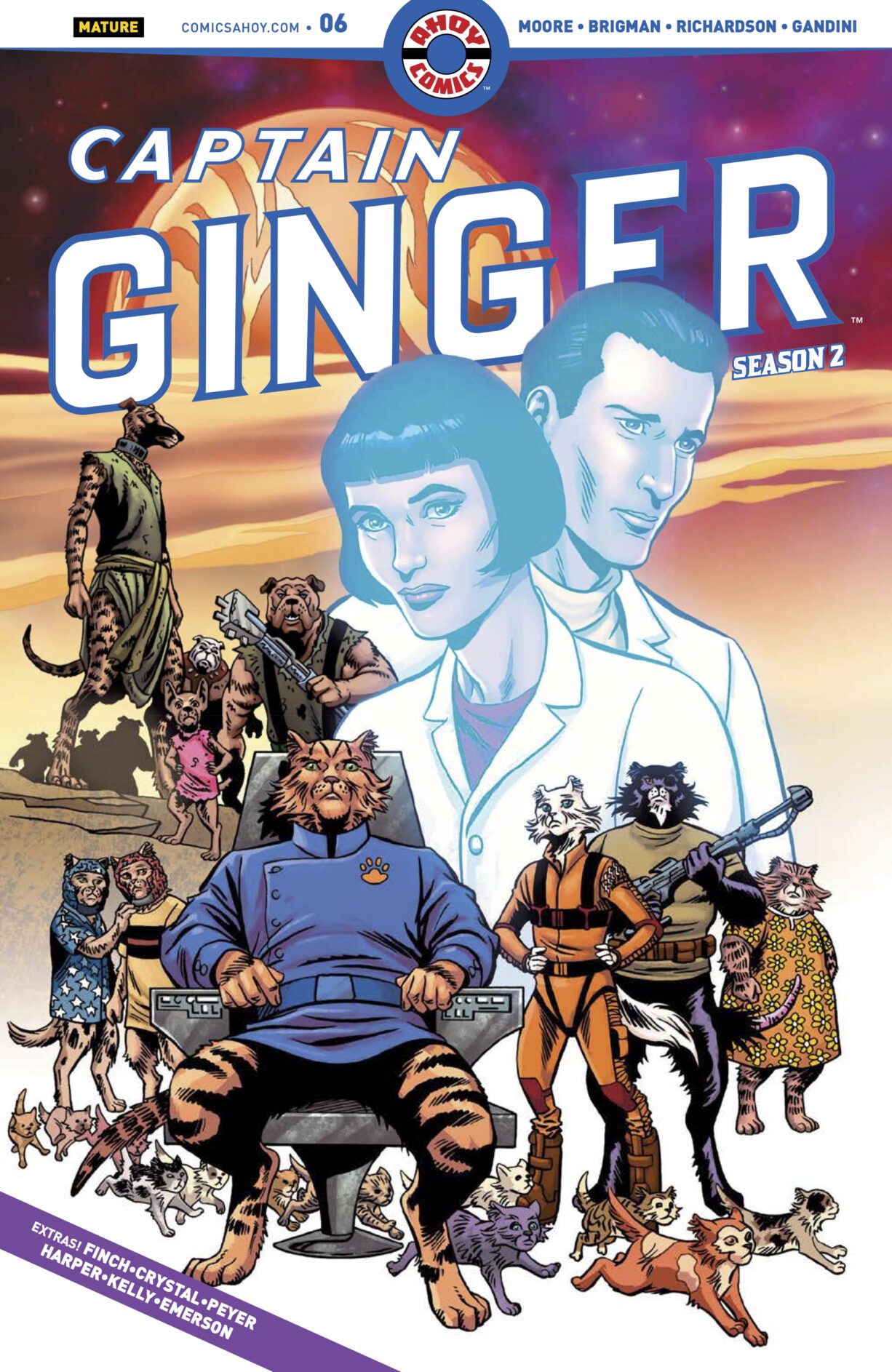 Captain Ginger Season 2 #6 Comic Book Review – Drop The Spotlight
