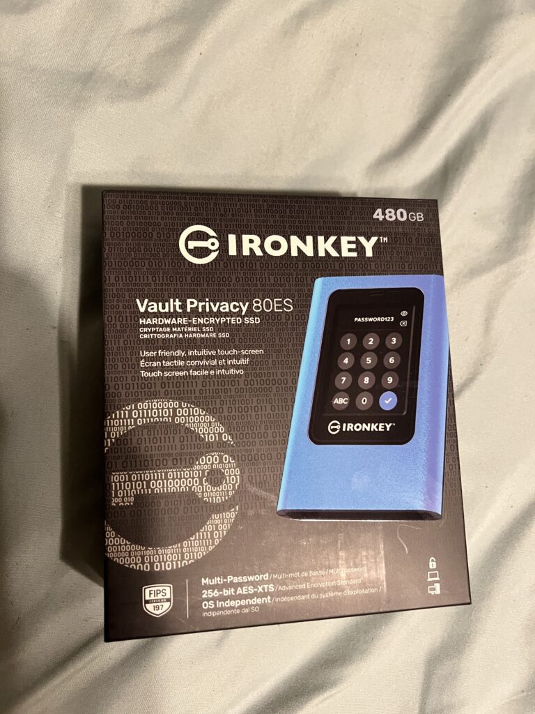 Kingston IronKey Vault Privacy 80 External SSD Review – Drop The Spotlight