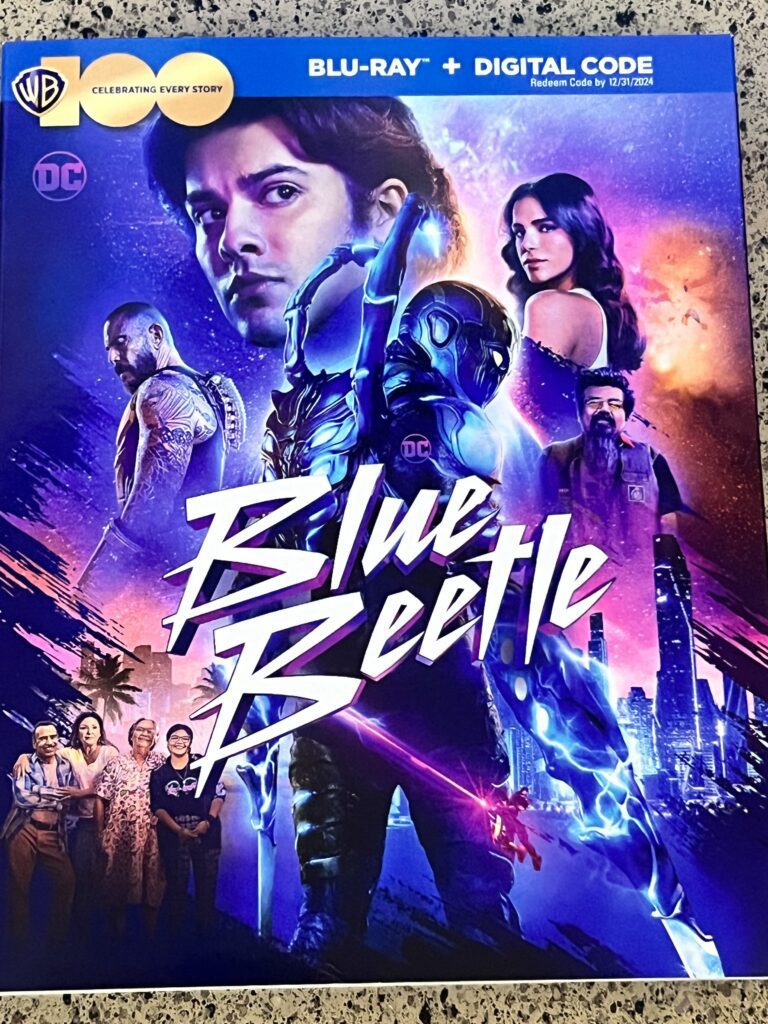 Blue Beetle Blu Ray Review – Drop The Spotlight