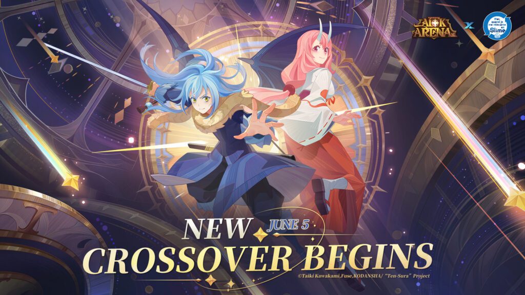 New Crossover Event Begins: AFK Arena x That Time I Got Reincarnated as ...